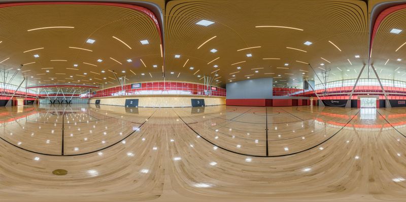 California Basketball Stadium: A High Position View HDRi Maps and ...