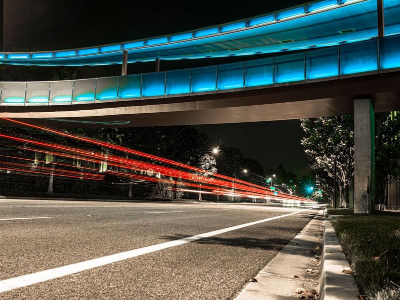 California City at Night: Capturing Light Streaks HDRi Maps and Backplates