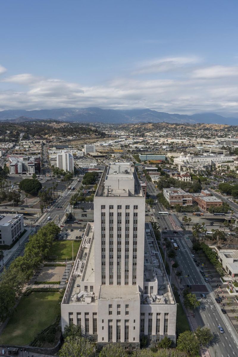 California City Skyline - Aerial View of Human Settlement HDRi Maps and ...
