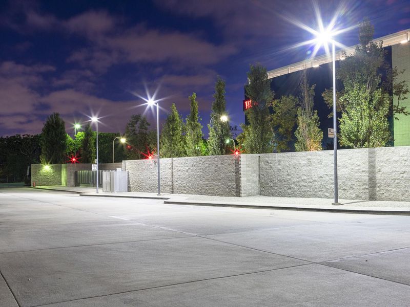 California Cityscape with Illuminated Street Lights HDRi Maps and ...