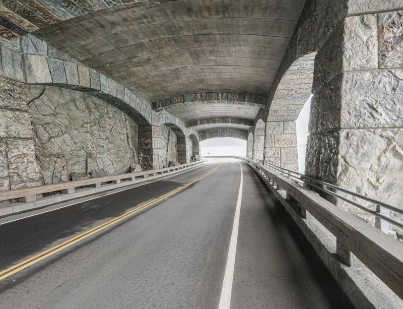 California Coastal Infrastructure: Overpass Tunnel HDRi Maps and Backplates