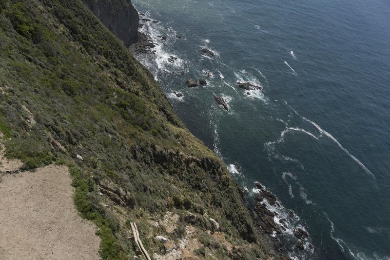 California Coastal Landscape with Ocean Views HDRi Maps and Backplates