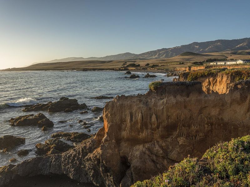 California Coastal Landscape View HDRi Maps and Backplates