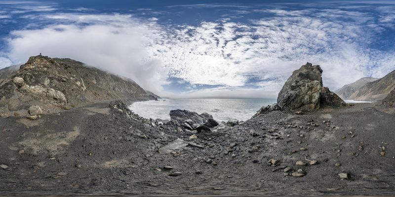 California Coastal Mountain Ranges: A Breathtaking View HDRi Maps and ...