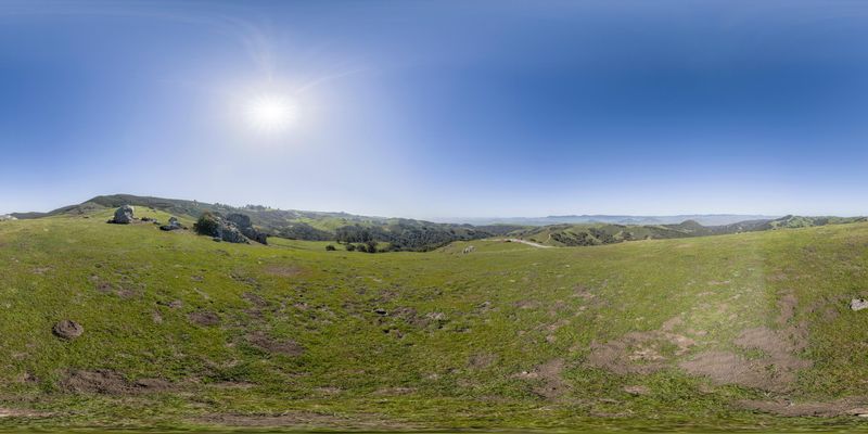 California Countryside: Rolling Hills and Lush Grass HDRi Maps and ...