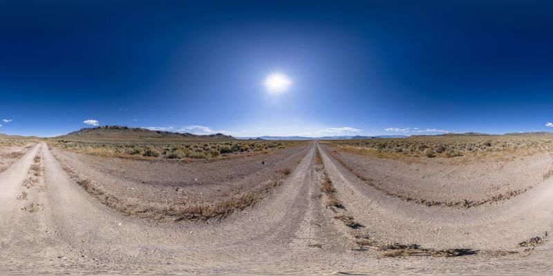 California Desert: A Panoramic View HDRi Maps and Backplates