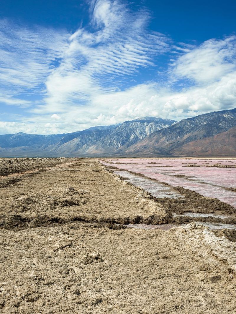 California Dry Lake Sandy Terrain HDRi Maps and Backplates