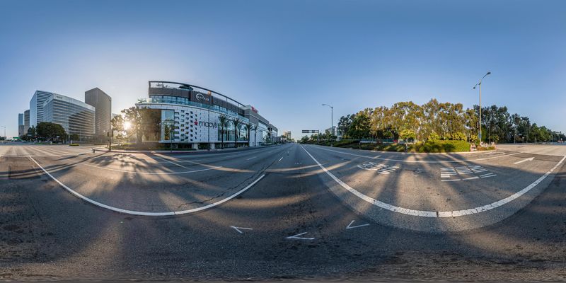 California's High-Rise Buildings and Bustling Streets - HDRi Maps and ...