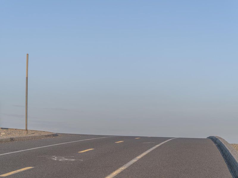 California Highway: Empty Road, Clear Sky HDRi Maps and Backplates