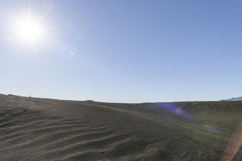 California Landscape: Pisgah Volcano at Sunrise HDRi Maps and Backplates
