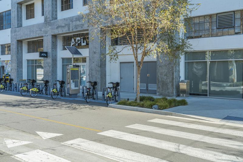 California's Mixed-Use Building: Vibrant Yellow Storefronts HDRi Maps ...