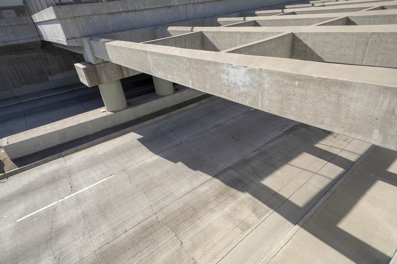California Modern Architecture with Concrete Ramps HDRi Maps and Backplates