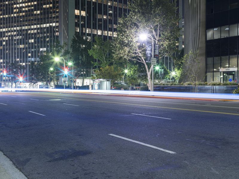 California Night Time: City Lights Illuminating the Streets of Los ...
