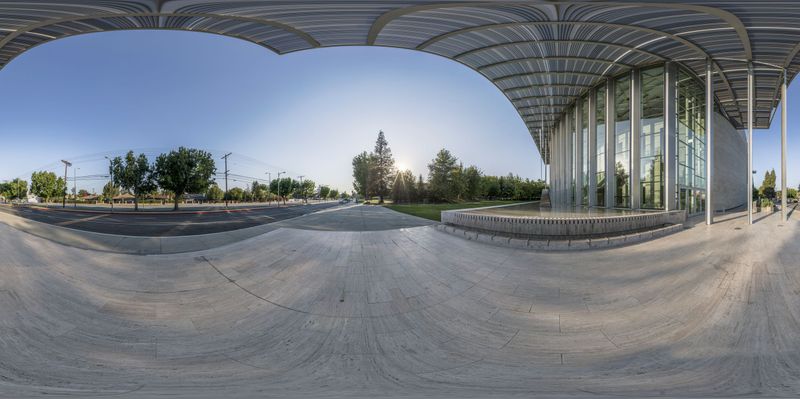 California Office Buildings: An Urban Landscape in Los Angeles HDRi ...