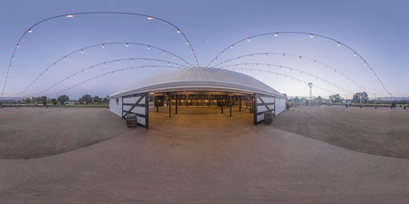 California Outdoor Event Space: Illuminated with Lights HDRi Maps and ...