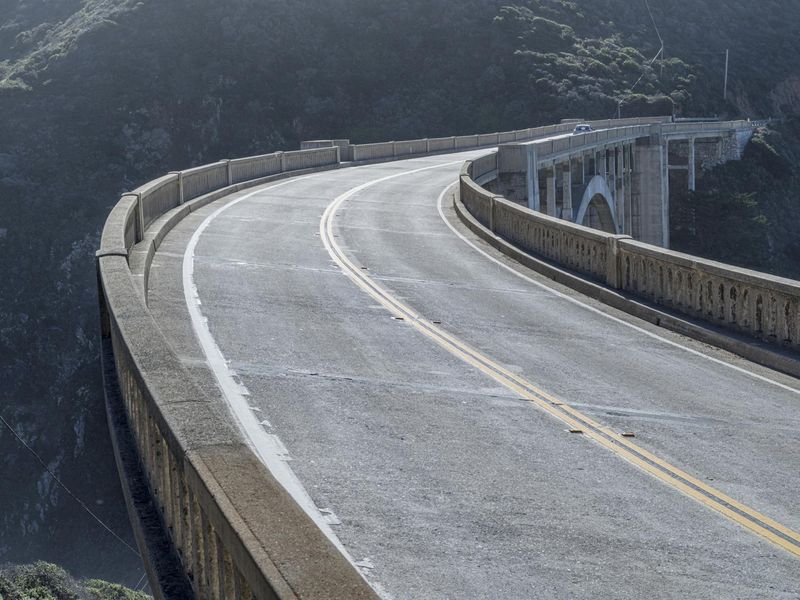 California Pacific Coast Highway with Mountain View HDRi Maps and ...