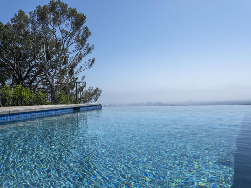California Residential House with Swimming Pool HDRi Maps and Backplates