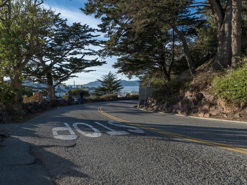 California Residential Road in San Francisco HDRi Maps and Backplates