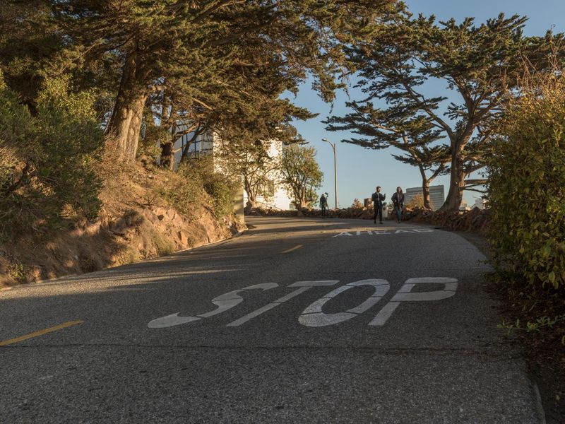 California Road: Low Angle View of the Asphalt HDRi Maps and Backplates