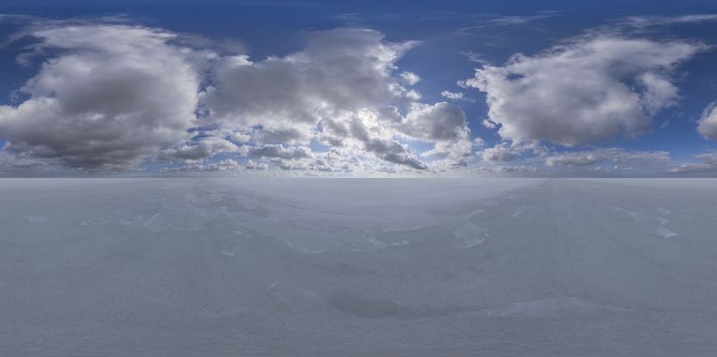 California Salt Flat: A Dramatic Desert Landscape HDRi Maps and Backplates