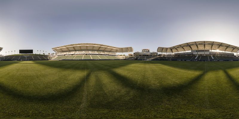California Soccer Stadium: Home of the LA Galaxy HDRi Maps and Backplates