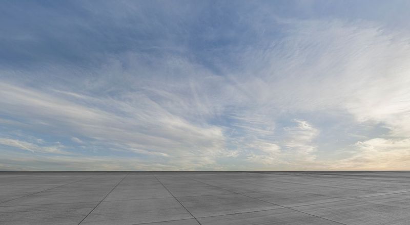 California Sunrise with Sun Visible Through Clouds HDRi Maps and Backplates