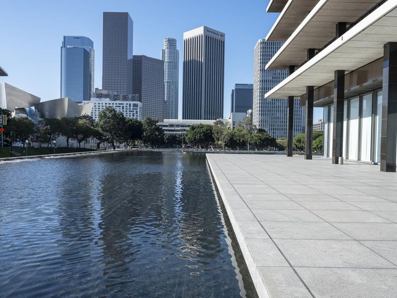 California Urban Design Skyscrapers HDRi Maps and Backplates