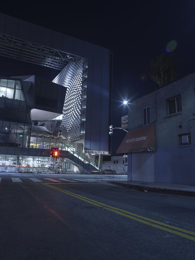 California USA City Streets Urban HDRi Maps and Backplates