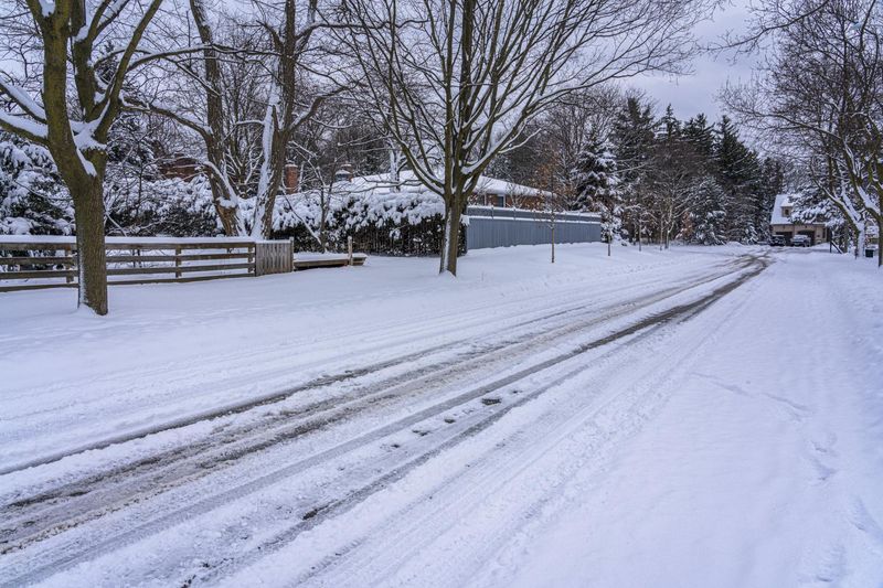 Canadian Winter Gloom on Gloomy Street HDRi Maps and Backplates