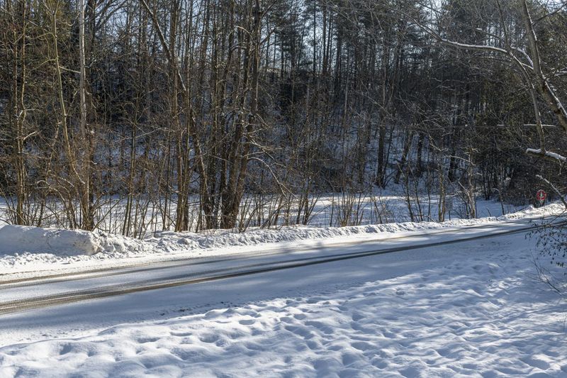 Canadian Winter Landscape: Snow Forest Road - HDRi Maps and Backplates