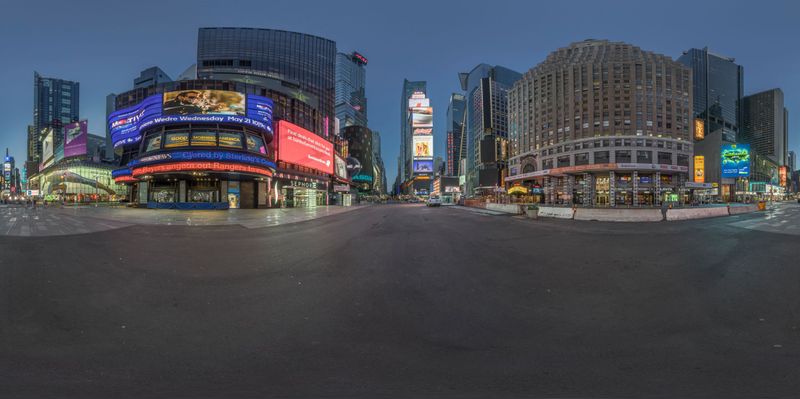 Urban Exploration in Manhattan, New York HDRi Maps and Backplates