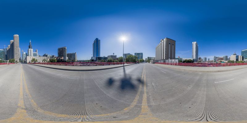 Chicago Architecture: High-rise Skyscrapers in the Metropolis HDRi Maps ...