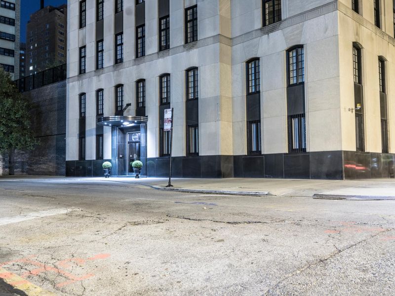 Chicago Night Lights: An Urban Landscape HDRi Maps and Backplates