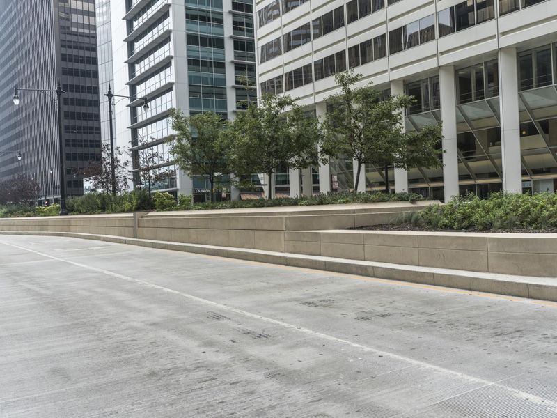 Chicago Cityscape: Dayline Skyline Views HDRi Maps and Backplates