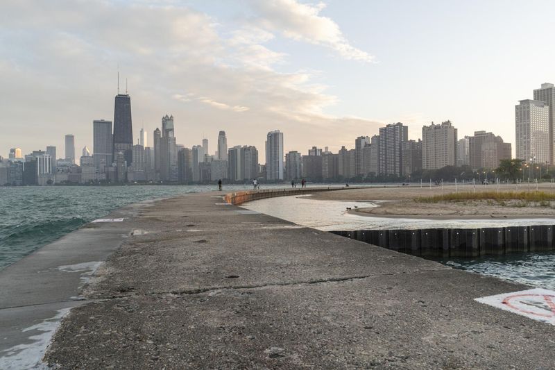Chicago, Illinois Cityscape: Daytime Skyline From Above HDRi Maps and ...