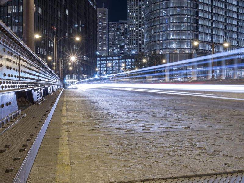 Chicago Night Skyline: Lights Illuminating the City HDRi Maps and ...