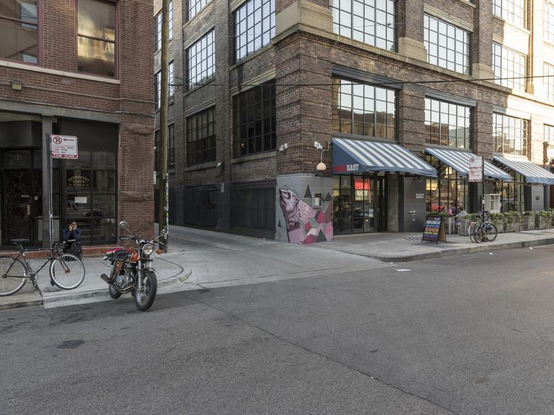 Chicago Urban Neighborhood with Bikes Parked HDRi Maps and Backplates
