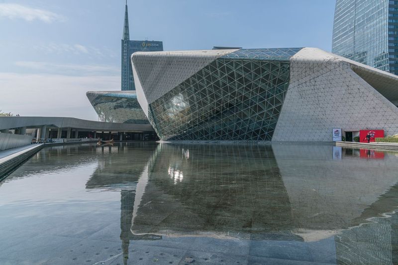 China's Modern Architecture: A Daytime View HDRi Maps and Backplates
