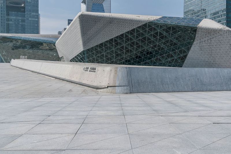 China's Modern Architecture: Urban Concrete and Futuristic Designs HDRi ...