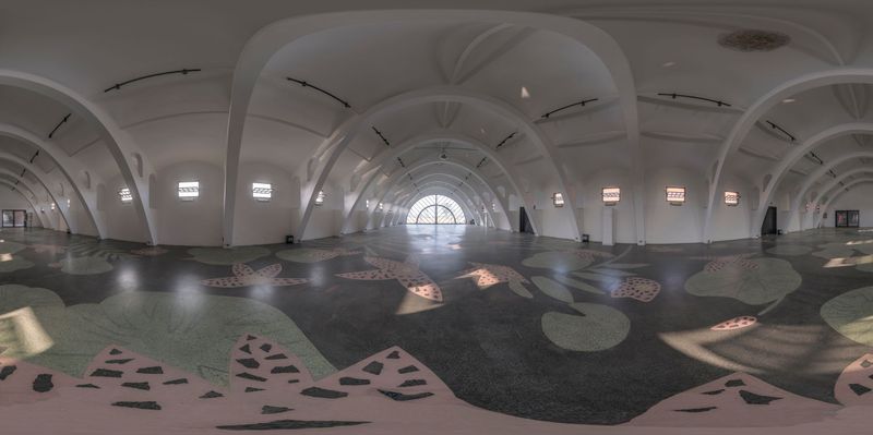 China's Urban Design: Interior Artwork and Modern Architecture HDRi ...