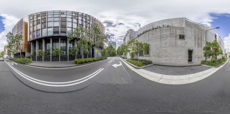 Chippendale, Sydney: A Modern Building Surrounded by Trees in an Urban ...