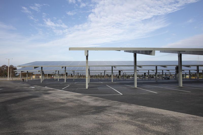 City Architecture: Daytime View of a Parking Lot - HDRi Maps and Backplates