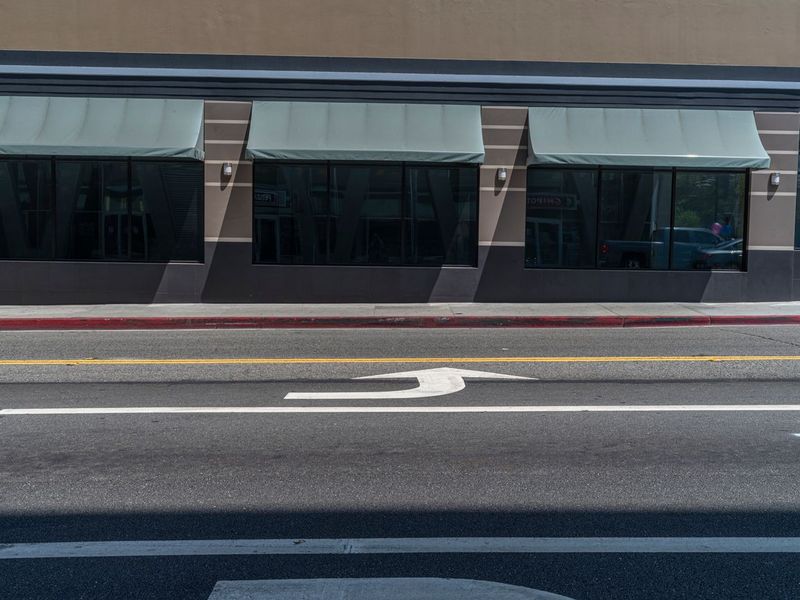 City Life in California: Shadows on the Road HDRi Maps and Backplates