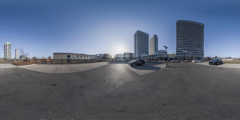 City Life in Toronto: Residential Areas and Park Views HDRi Maps and ...