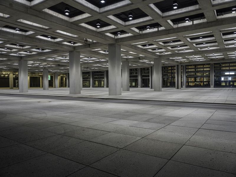 City Public Space: Glass Ceiling HDRi Maps and Backplates