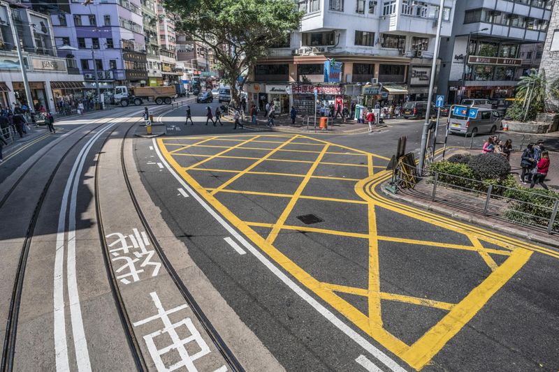 City Road Infrastructure in China, Asia HDRi Maps and Backplates