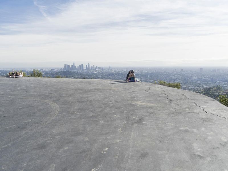City Skyline and Hill Overlook HDRi Maps and Backplates