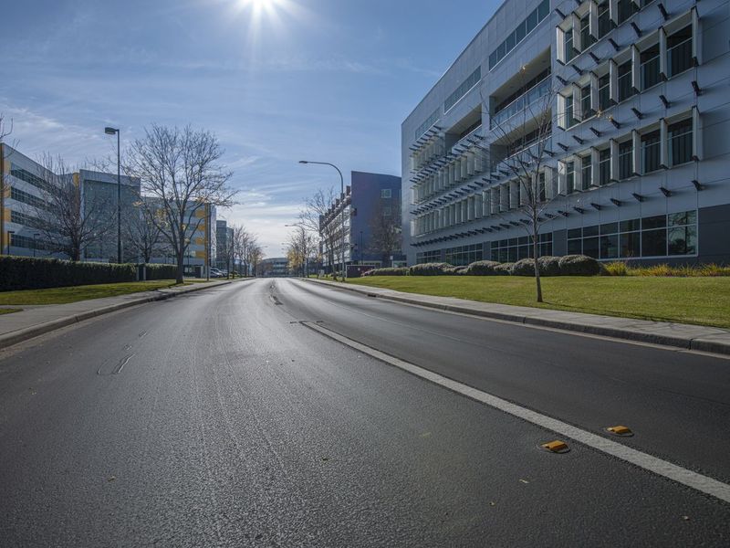 City Street: Urban Architecture from a POV HDRi Maps and Backplates