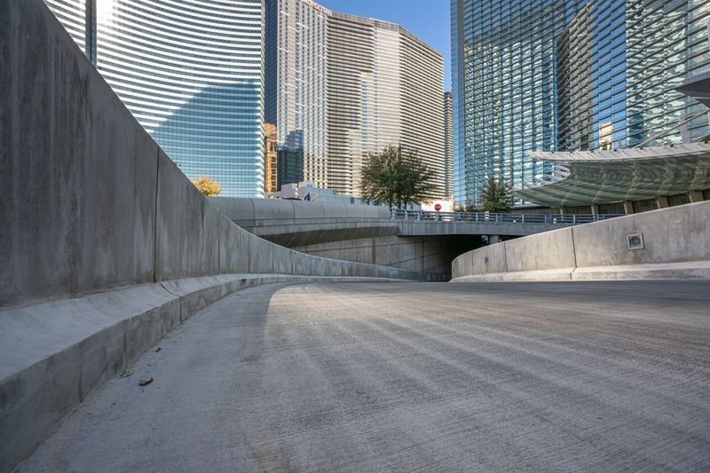 City Walkway with Concrete Steps Leading to Entrance HDRi Maps and ...