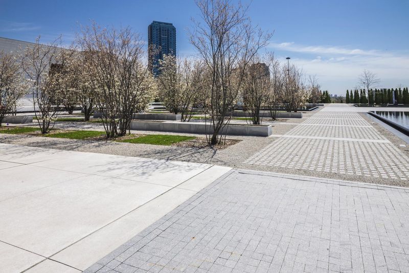 Cityscape Architecture with Concrete Roads HDRi Maps and Backplates